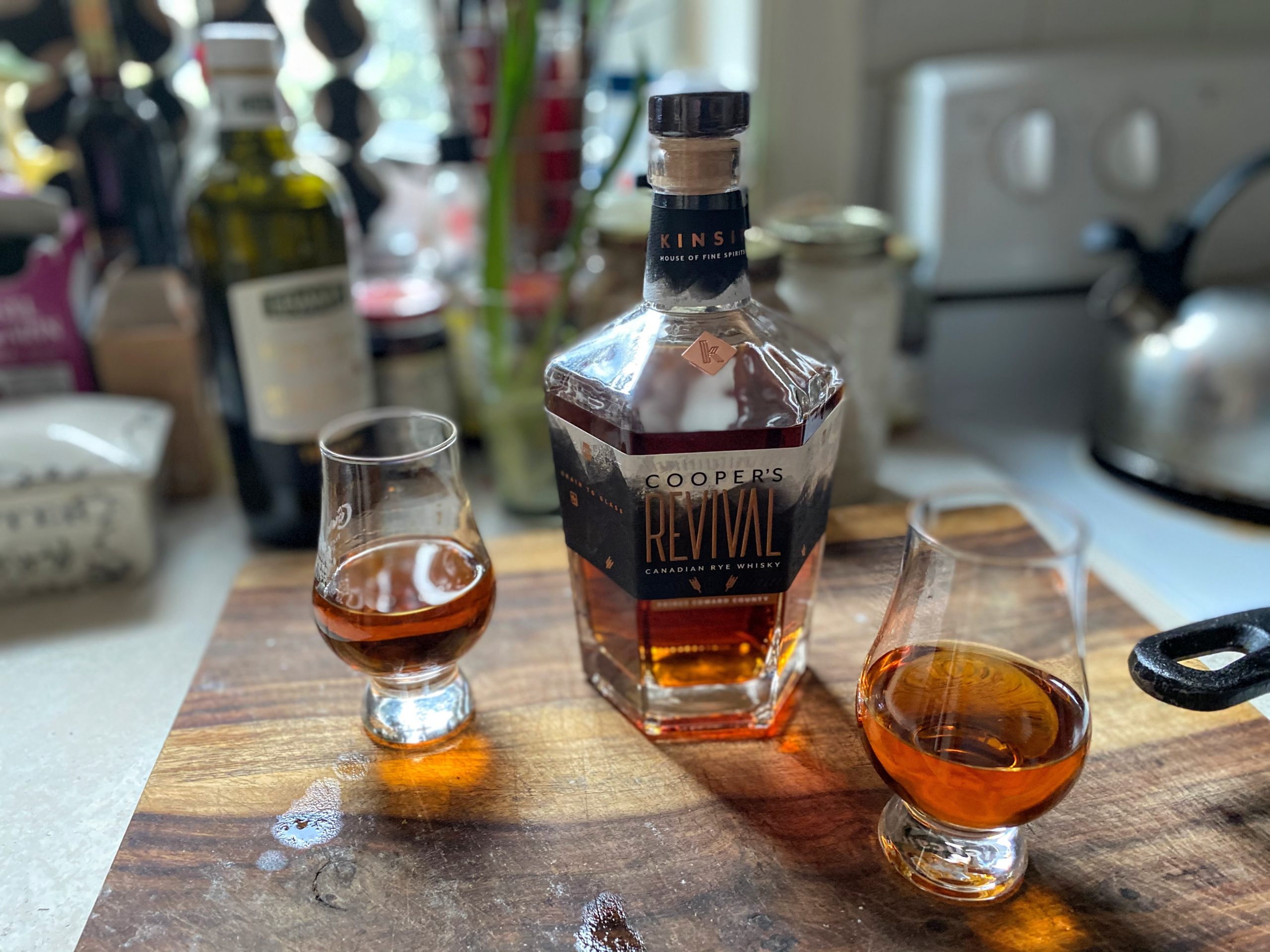 Cooper's Revival Canadian Rye Whisky by Kinsip House of Fine Spirits, a ...