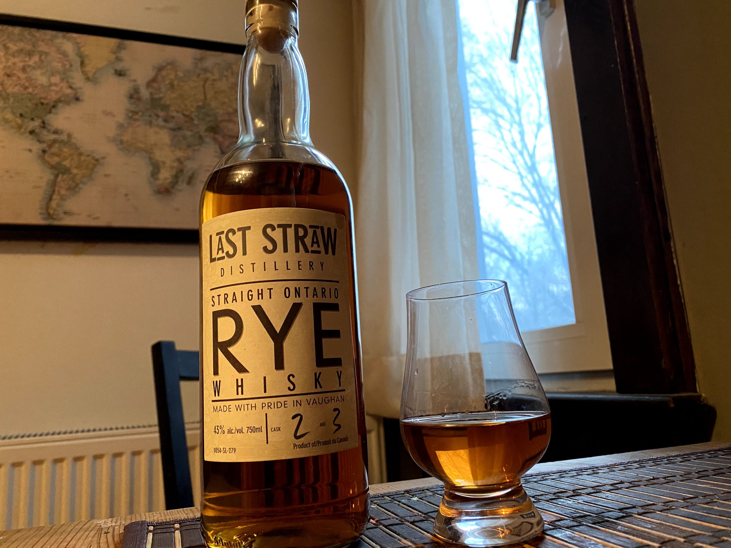 Straight Ontario Rye Whisky (Cask 2) by Last Straw Distillery, a Review ...