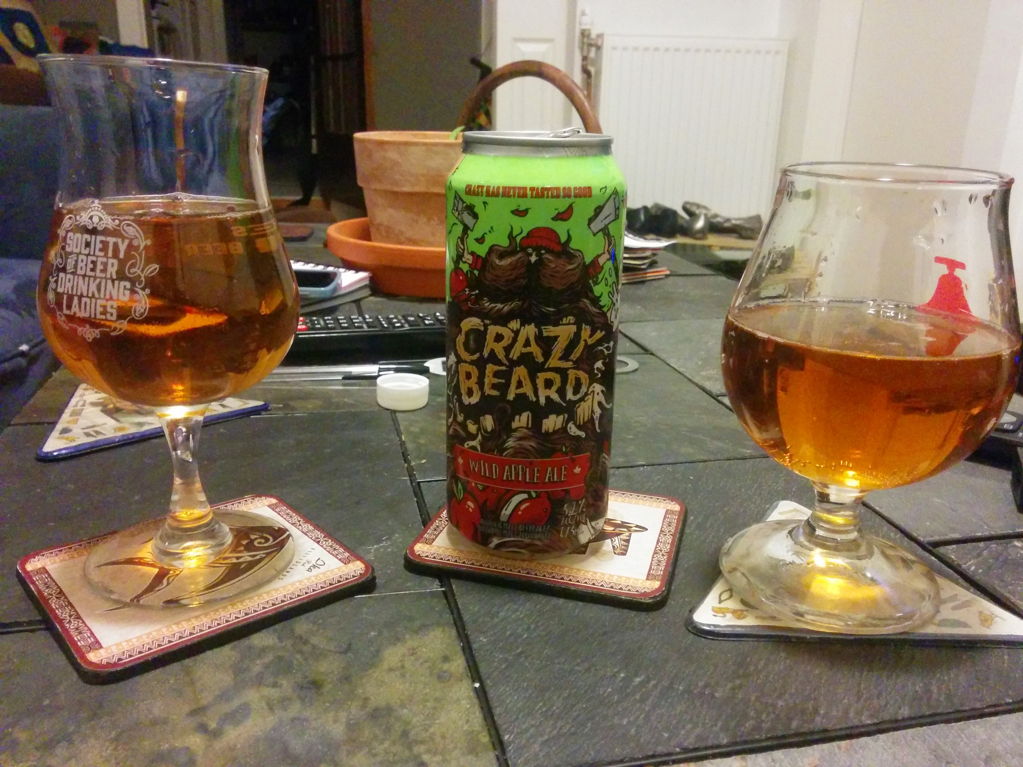 Wild Apple Ale by Crazy Beard, a Review - Toronto Booze Hound